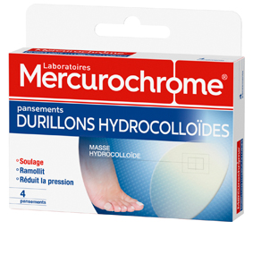Pansements durillons hydrocolloïdes | Mercurochrome